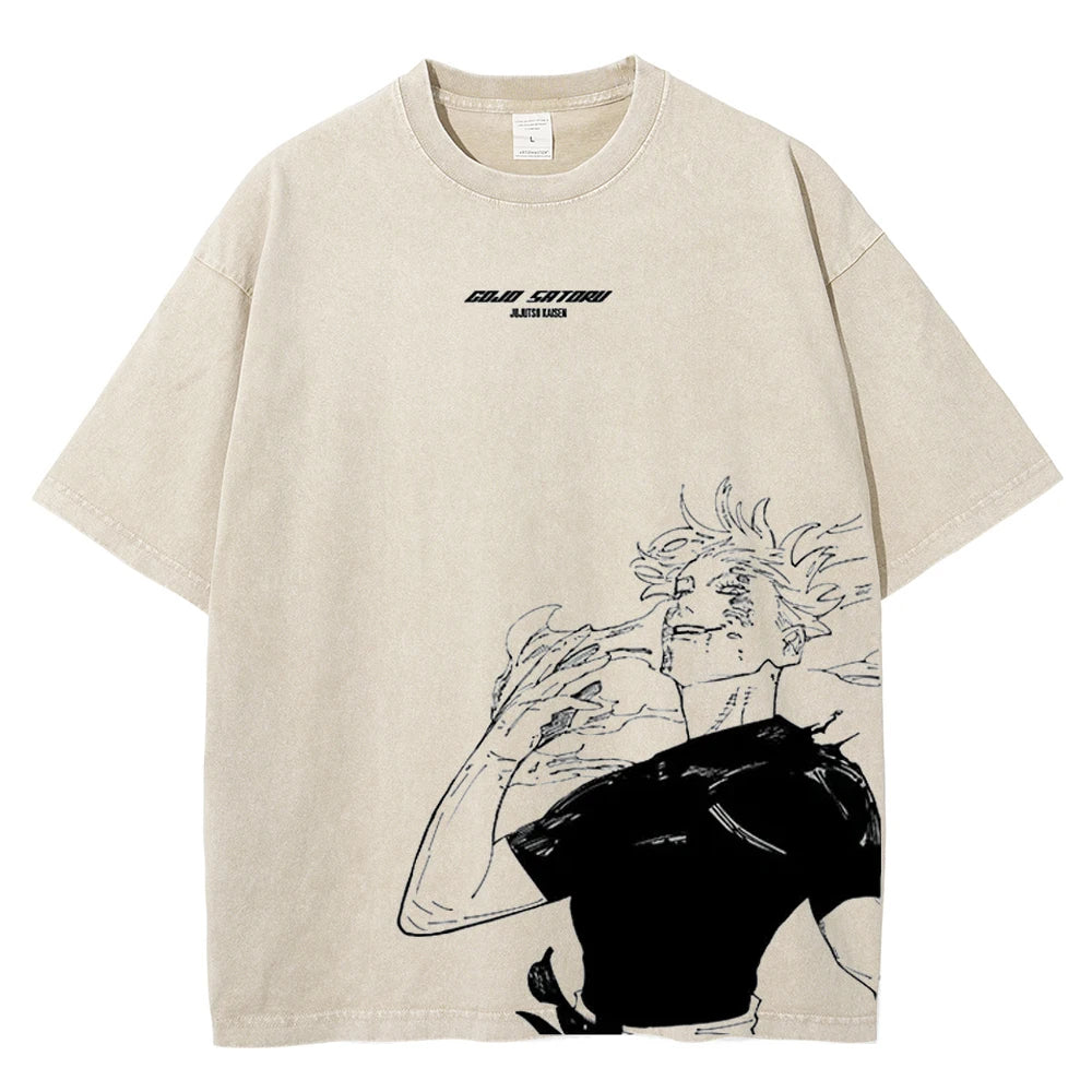 Gojo Sixth Eye Vintage T-shirt – Levi Crew Store