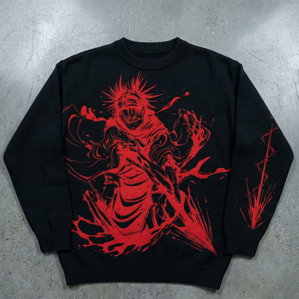 Choso Loose Knit Sweater - Blood Manipulation - Limited Edition – Levi ...