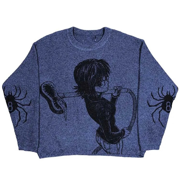 Toji Fushiguro Loose Knit Sweater – Levi Crew Store