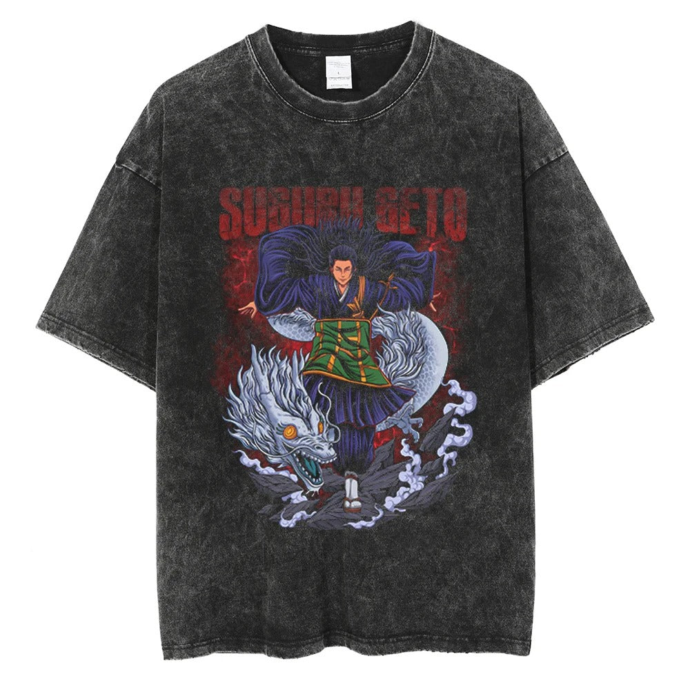 Geto "Night Parade" Vintage T-shirt – Levi Crew Store