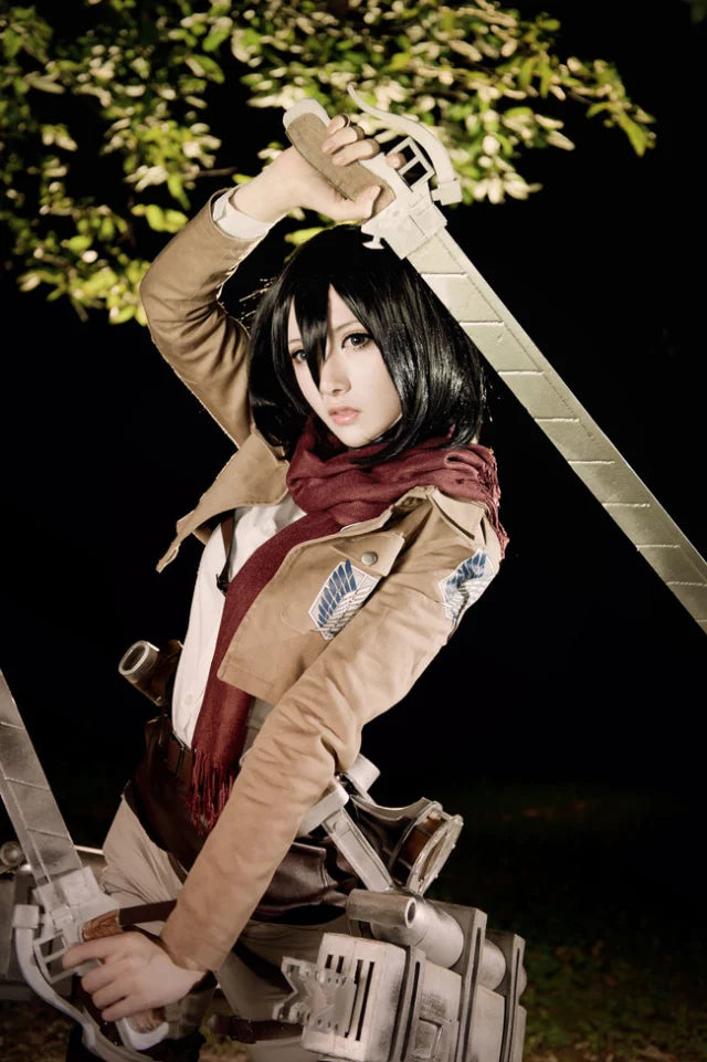 Mikasa Ackerman Cosplay Scarf – Levi Crew Store
