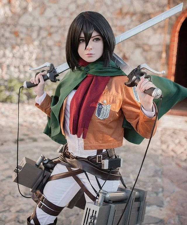 Mikasa Ackerman Cosplay Scarf – Levi Crew Store